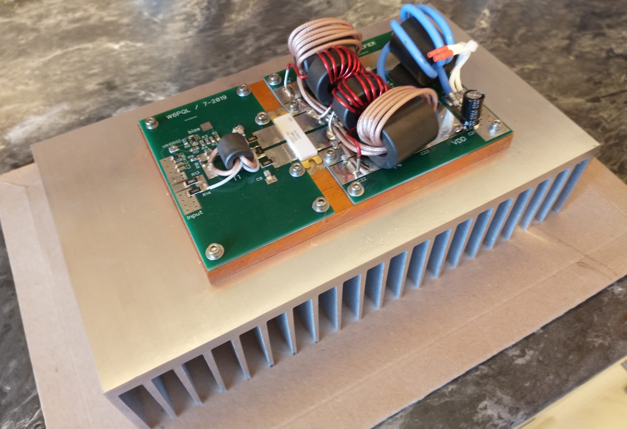 1kW Linear Amplifier Part 3: Build Up and Testing - G8PQH radio
