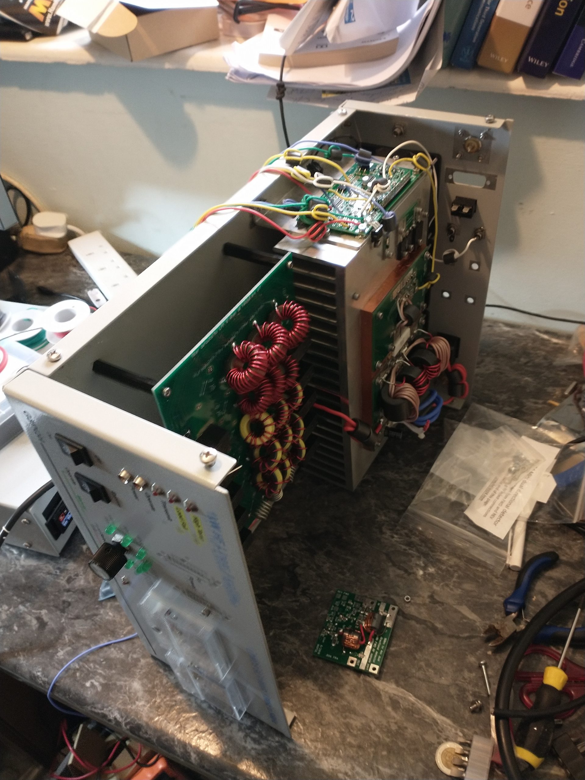 1kW Linear Amplifier Part 3: Build Up and Testing - G8PQH radio